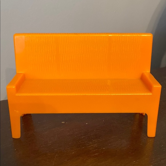 Barbie | Toys | Vintage 7s 973 Mattel Inc Barbie Doll Orange Beach Bus ...